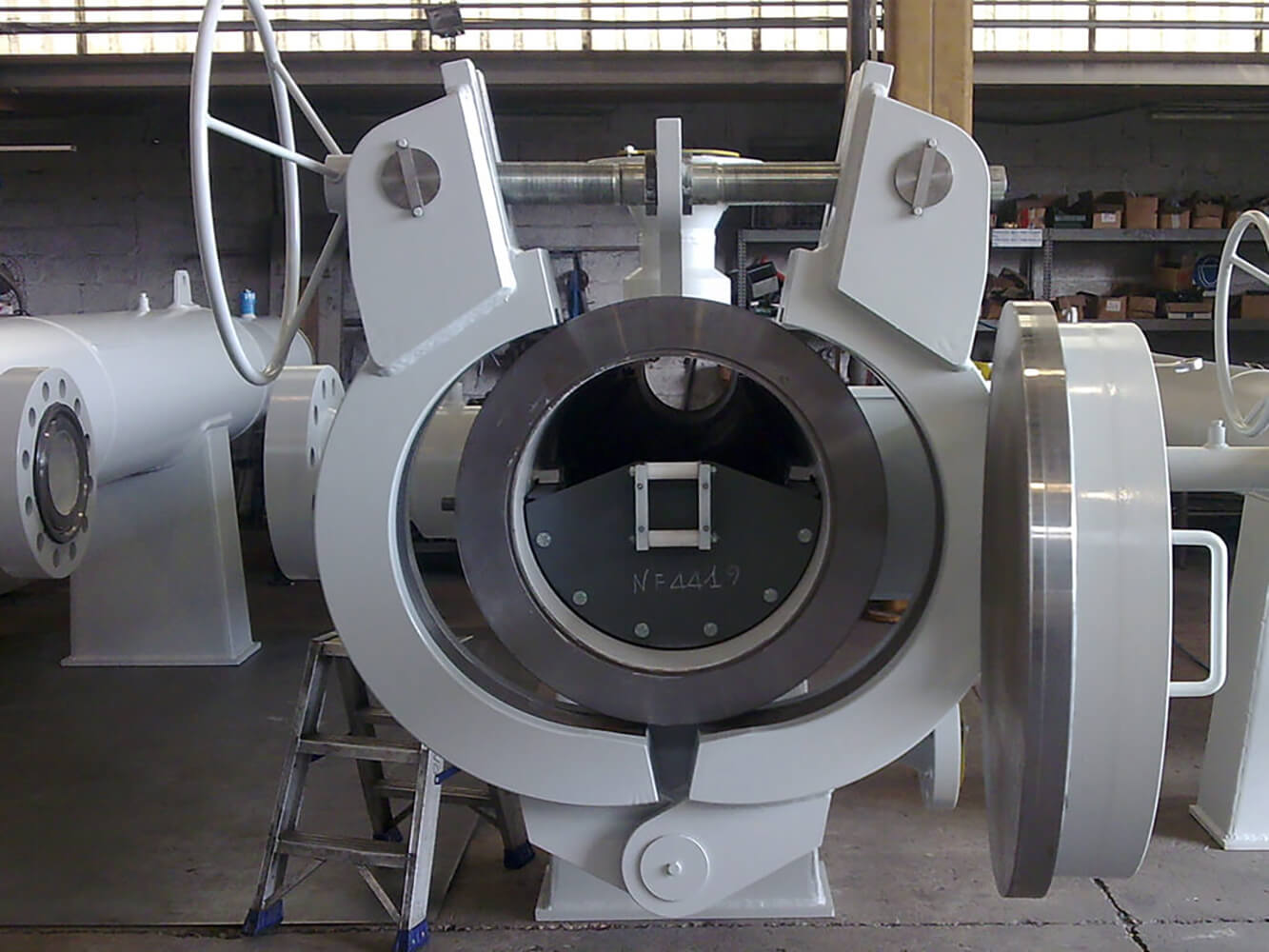 Pipeline pig launchers and receivers quick opening closure | Forain